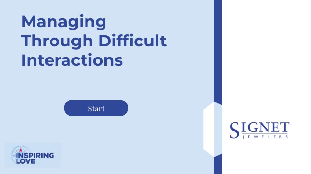 Managing Through Difficult Interactions
