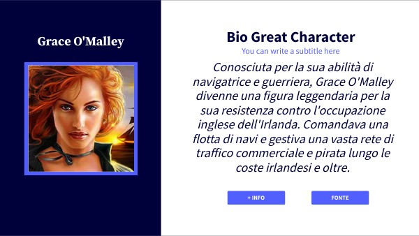 Grace O'Malley | Genially