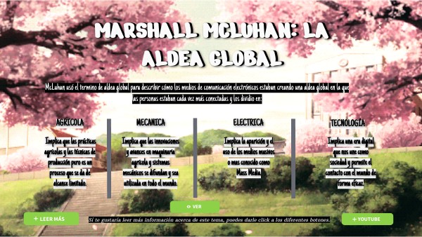 LA ALDEA GLOBAL: MCLUHAN | Genially