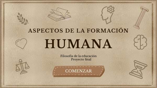 Aspectos de la formación humana | Genially