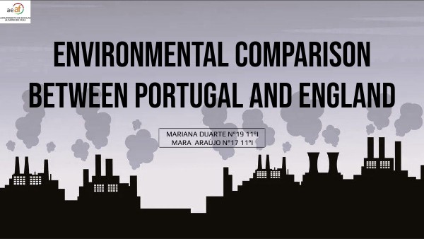 Environmental comparison between Portugal the the UK | Genially