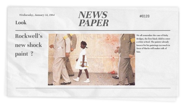 The Problem We All Live With - Norman Rockwell