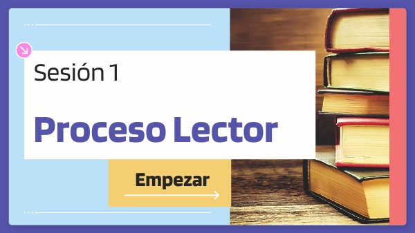 Sesión 1- Proceso Lector | Genially