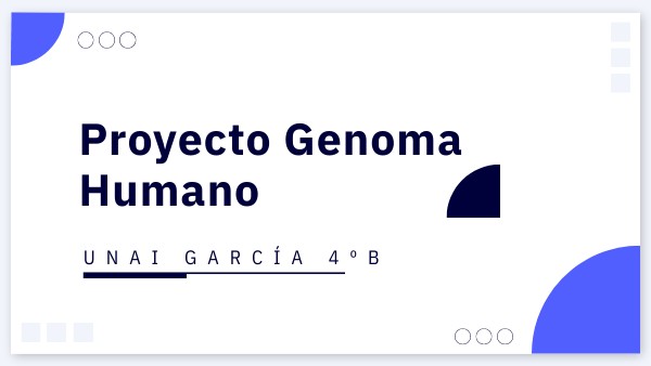 Proyecto genoma humano