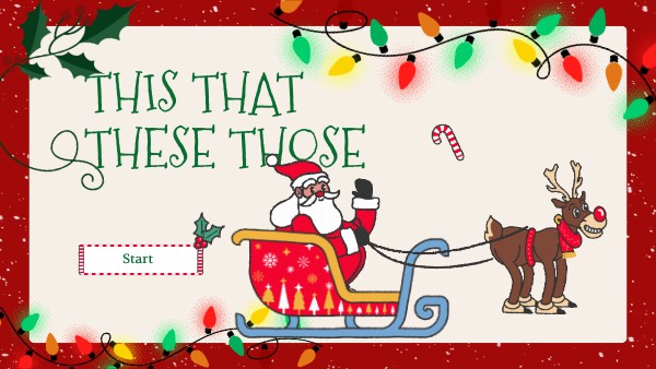 tHIS tHAT tHESE tHOSE | Genially