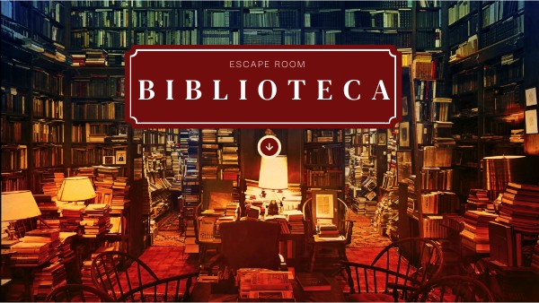 BIBLIO ESCAPE ROOM