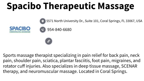 Spacibo Therapeutic Massage