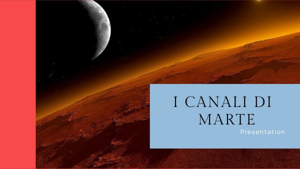 canali di marte | Genially