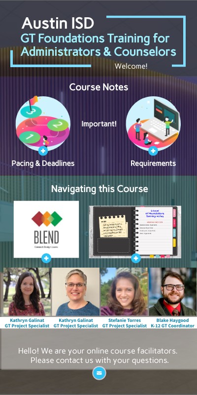 Austin ISD GT Foundations Training Intro - Administrators & Counselors ...