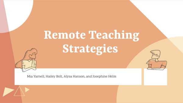 remote teaching strategies