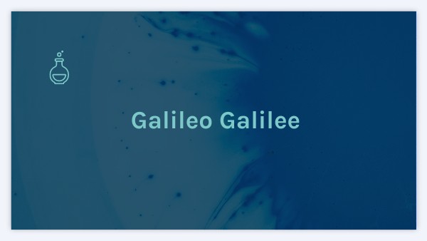 galileo galilee