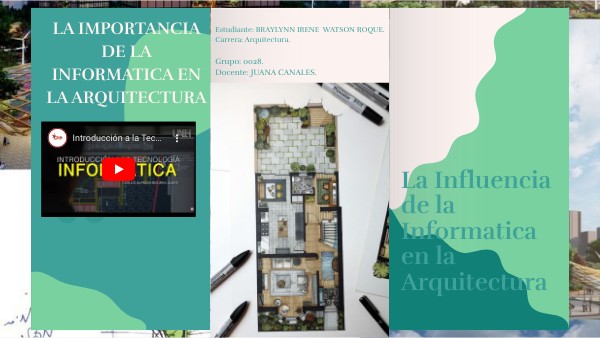 LA IMPORTANCIA DE LA INFORMATICA EN LA ARQUITECTURA. | Genially