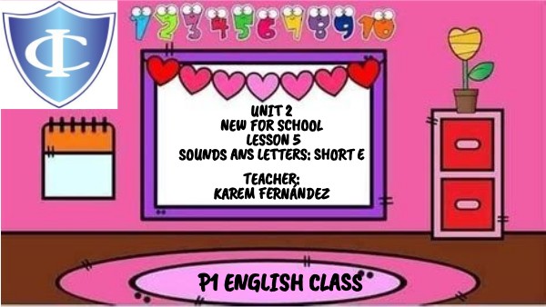 WEEK 2 Sounds and letters