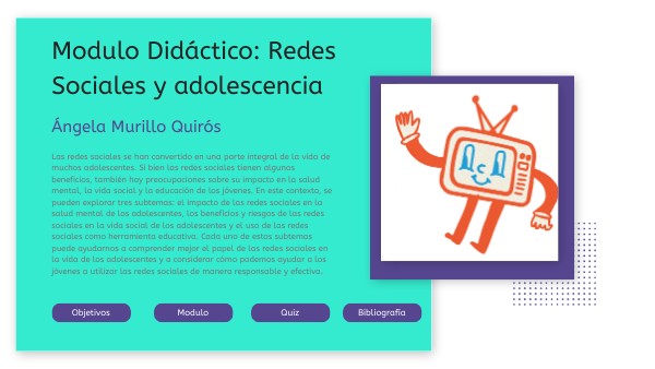 Modulo Didáctico: Redes Sociales y adolescencia | Genially