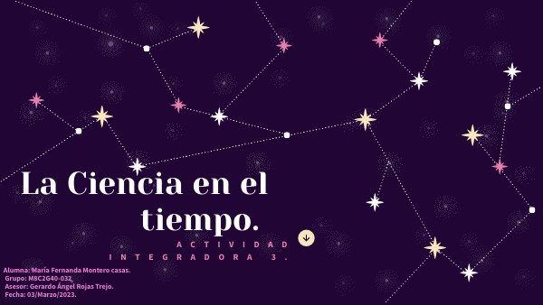 Presentación María Fernanda Montero Casas. | Genially