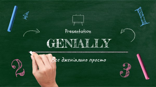 Chalkboard Presentation | Genially