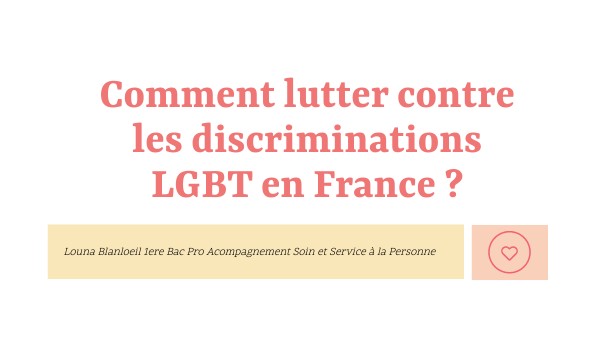 lutter contres les discriminations lgbt