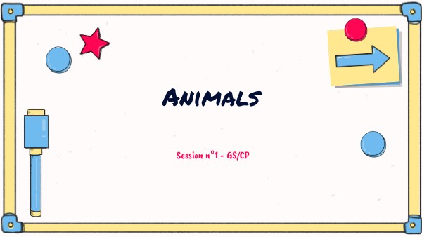 Diaporama PETS IN ENGLISH CP | Genially