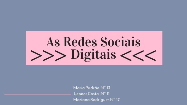 As Redes Sociais Digitais