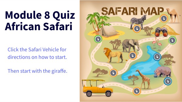 Module 8 Test Review | Genially