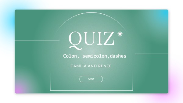 QUIZ ELEGANTE | Genially