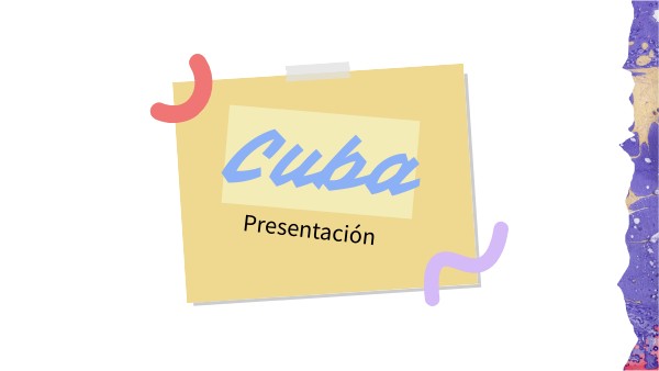 Presentación Cuba | Genially