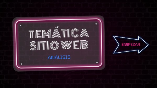 Tematica sitio web | Genially