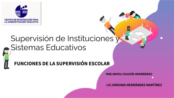 FUNCIONES DE LA SUPERVISIÓN ESCOLAR | Genially