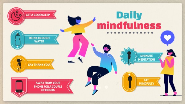 Mindfulness daily tips