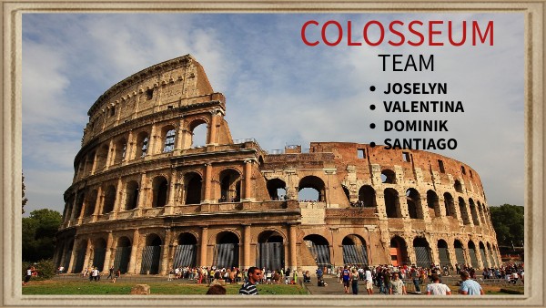 ROME COLOSSEUM | Genially