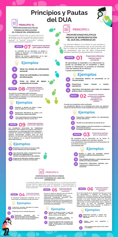 Principios y pautas del DUA | Genially