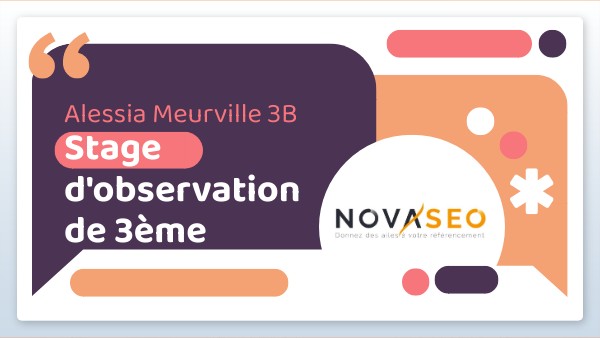 Copie - Présentation stage d'observation en entreprise de 3ème