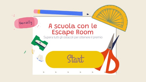 A scuola con le ESCAPE ROOM | Genially
