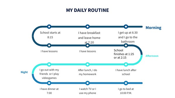Puica My Daily routine