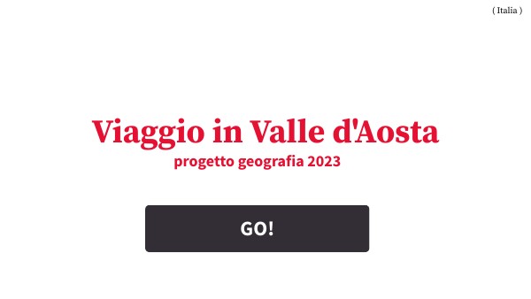 Viaggio virtuale in Valle d'Aosta