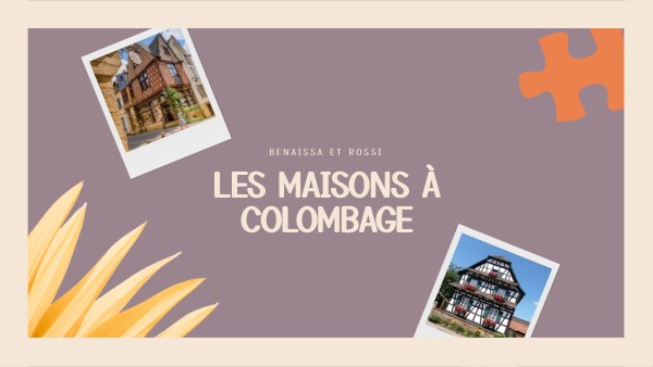 maisons à colombage | Genially
