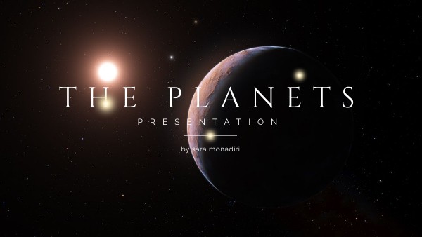 the planets presentation