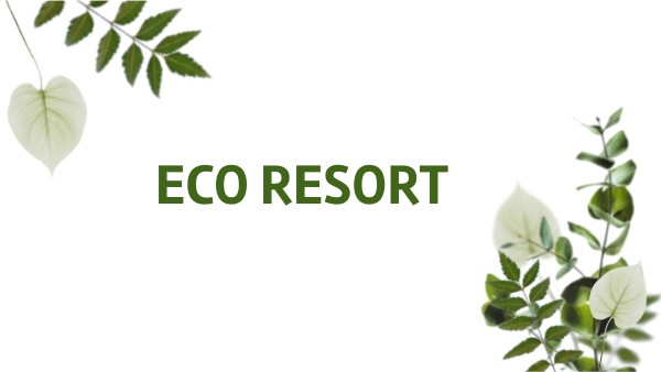 eco resort