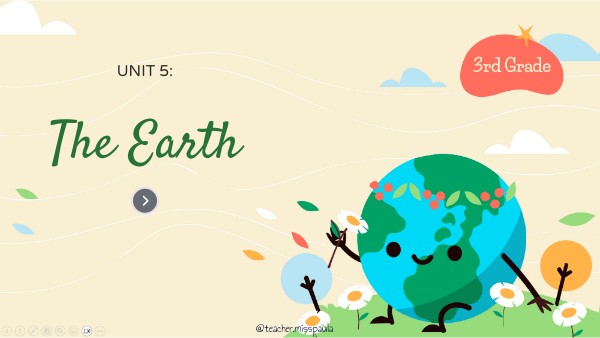 SOCIAL 3º - THE EARTH