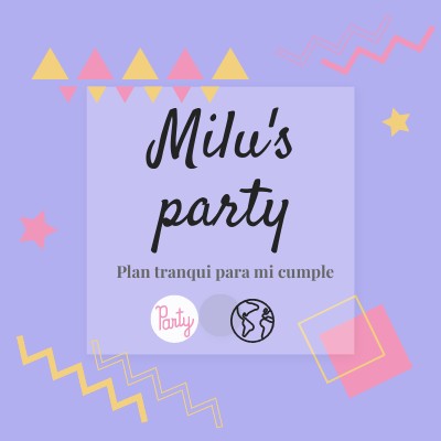 MILU'S PARTY | Genially