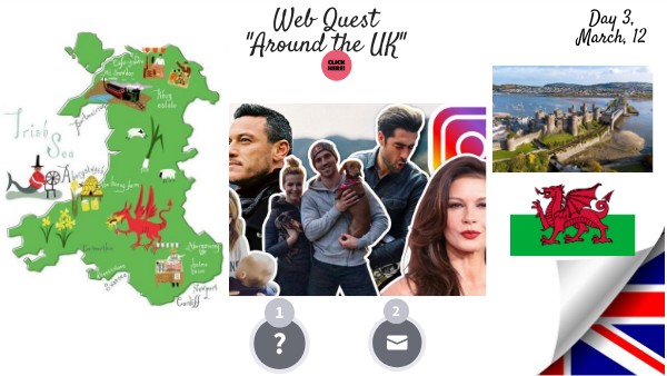 Web Quest "Around the UK" Day 3 | Genially