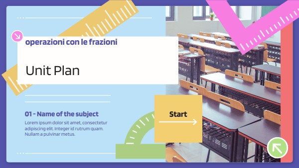 MATHEMATICS UNIT PLAN