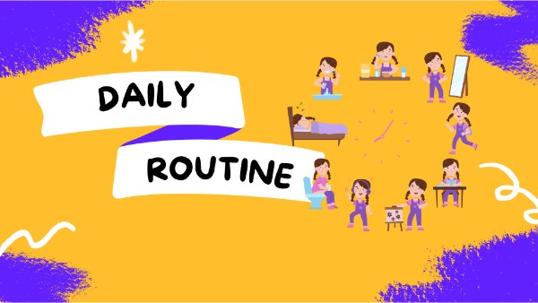 Daily routine | Genially
