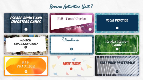 Chapter 14 and 15 Review Activities | Genially