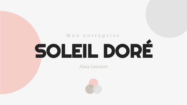 MON ENTREPRISE