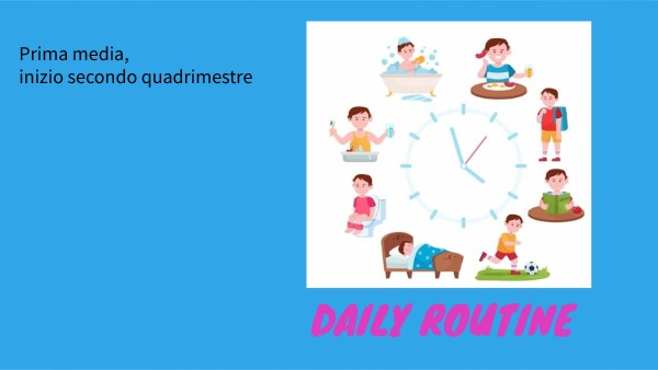 Daily Routine | Genially