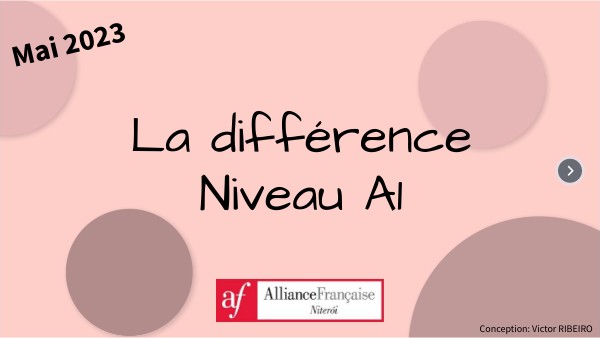 La différence - A1 - Mai | Genially