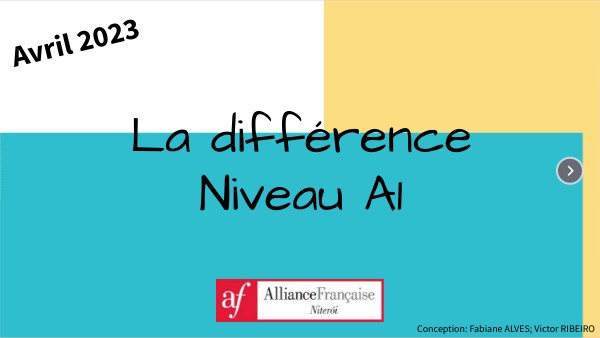 La différence - A1 - Avril | Genially