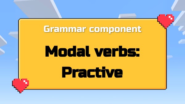 ITR 130 Modal verbs: practice | Genially