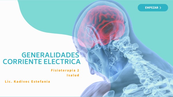 GENERALIDADES CORRIENTE ELECTRICA | Genially
